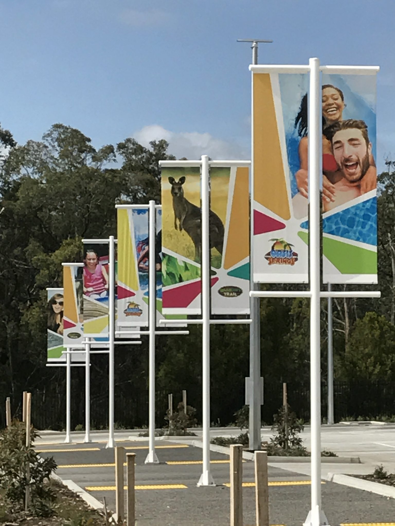 Banner Poles Mornington & Geelong | Outdoor Banner Posts & Displays
